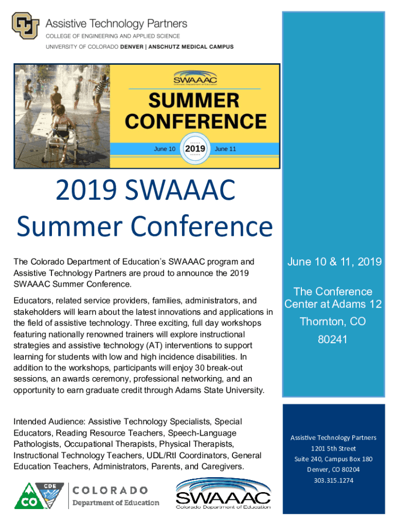 Fillable Online www.cde.state.co.uscdespedswaaacsdlthandoutSWAAAC SDLT ...