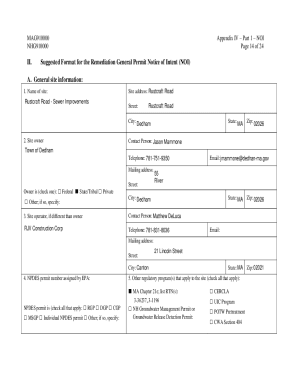 Fillable Online Species List. Suggested Format for the Remediation ...