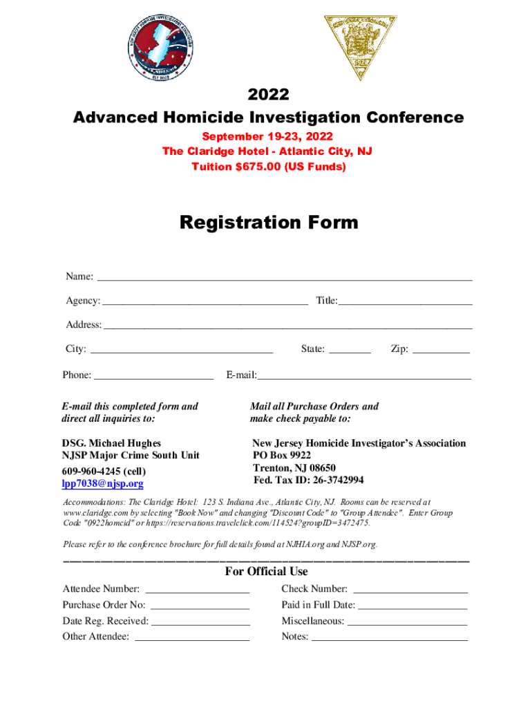 Fillable Online Registration Form - NJ.gov Fax Email Print - pdfFiller