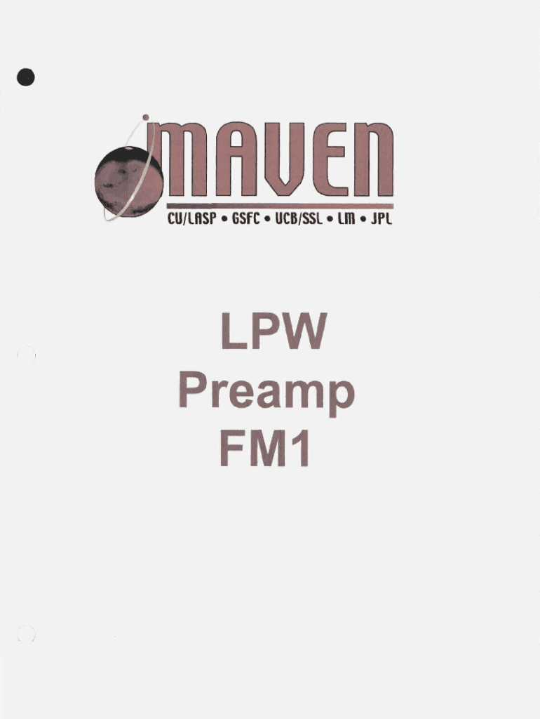 Fillable Online apollo ssl berkeley LPW Preamp FM1 - University of ...