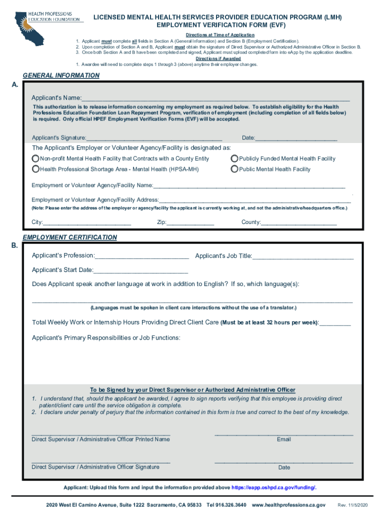 Fillable Online hcai.ca.gov wp-content uploadsLICENSED MENTAL HEALTH SERVICES PROVIDER EDUCATION ...