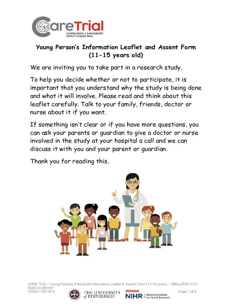 Fillable Online Information sheets and consent forms - Studylib Fax Email Print - pdfFiller