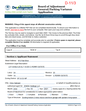 Fillable Online D-11/1 Fax Email Print - pdfFiller