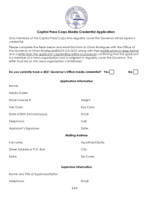 Fillable Online www.gov.ca.govwp-contentuploadsCapitol Press Corps ...