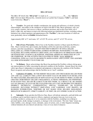 Fillable Online Bill of Sale Definition - InvestopediaFree Bill of Sale ...