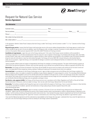 Fillable Online Gas Standard Customer FormsConsumers Energy Fax Email ...