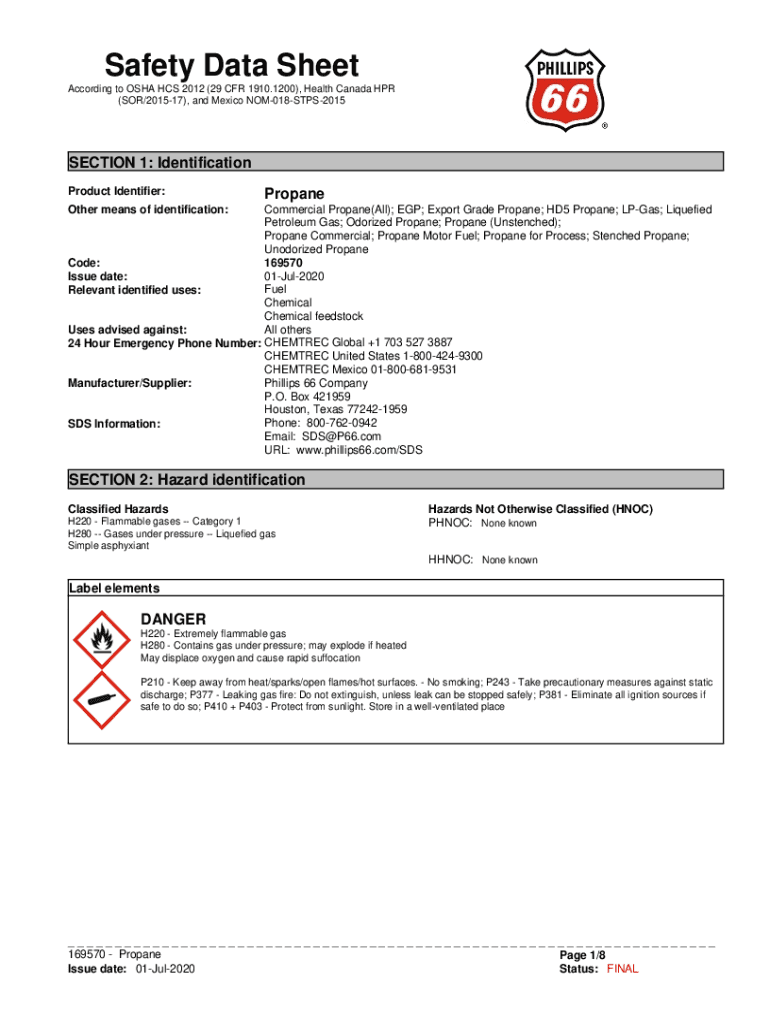 Fillable Online Safety Data Sheets (Mandatory) - Occupational Safety ...