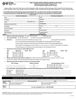 Fillable Online For Providers: Forms and documentsBCBSMPrior ...
