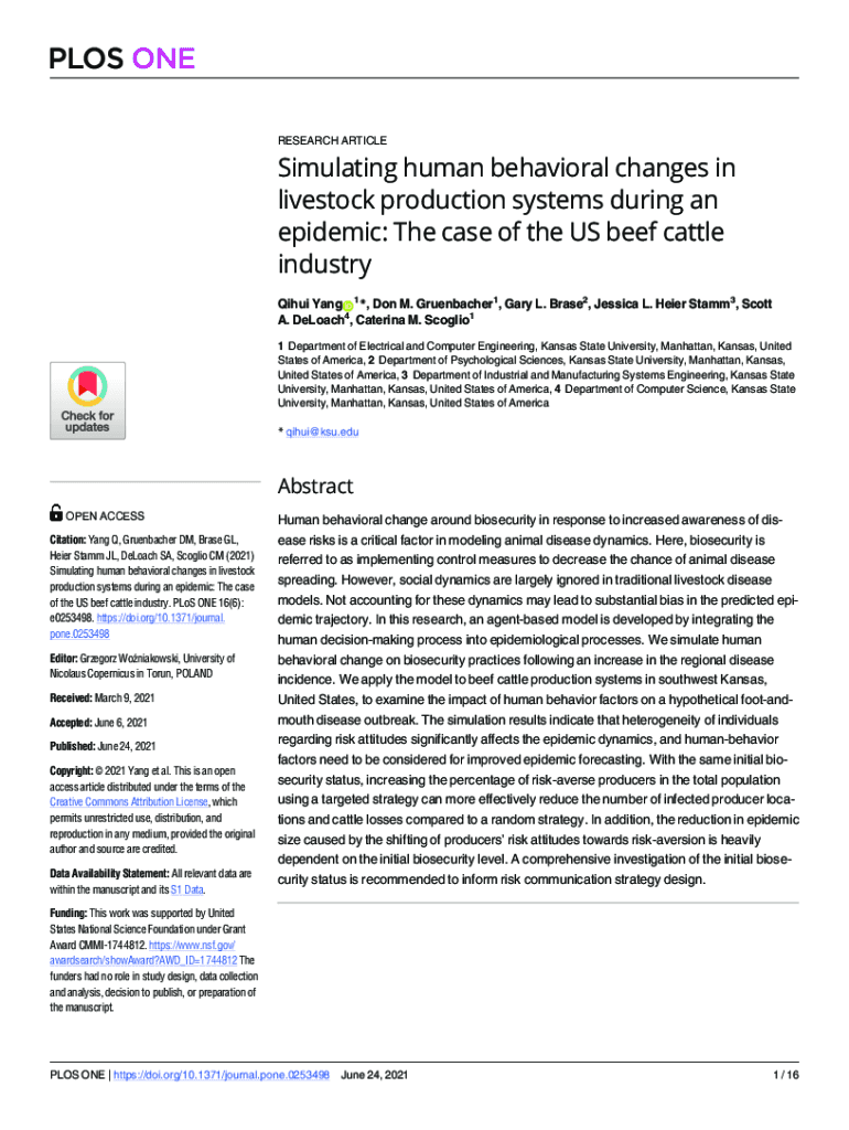 Fillable Online Simulating human behavioral changes in livestock ...