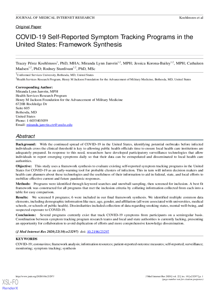 Fillable Online CDC National Health Report: leading causes of morbidity and mortality ... Fax ...