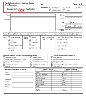 Fillable Online Fort Myers - The Salvation Army Florida Fax Email Print ...