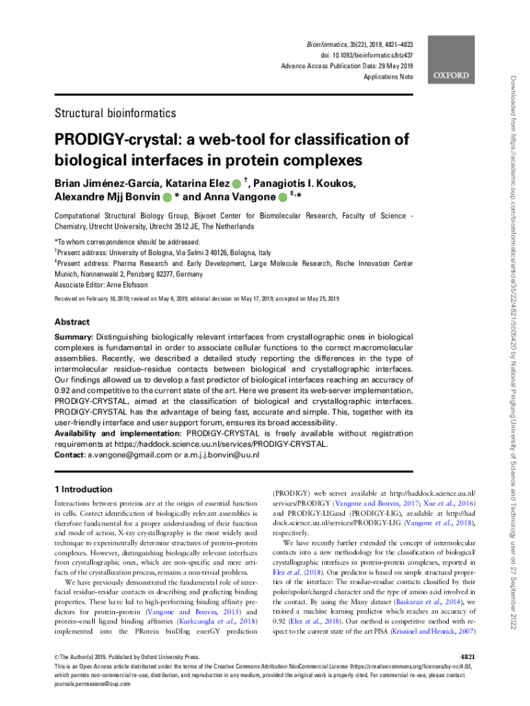 Fillable Online PRODIGY-crystal: a web-tool for classification of ...