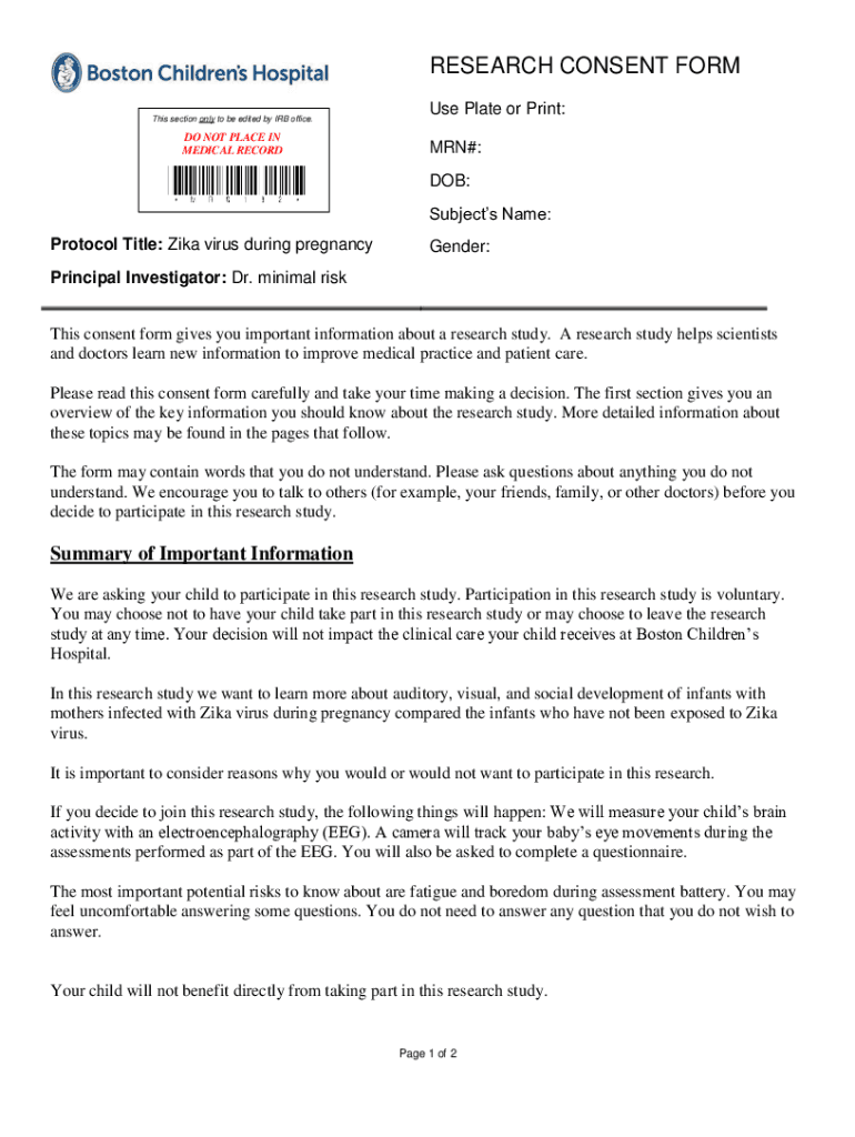 Fillable Online RESEARCH CONSENT FORM Fax Email Print - pdfFiller