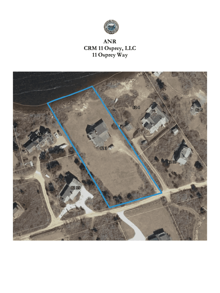 Fillable Online ANR CRM 11 Osprey, LLC 11 Osprey Way Fax Email Print ...