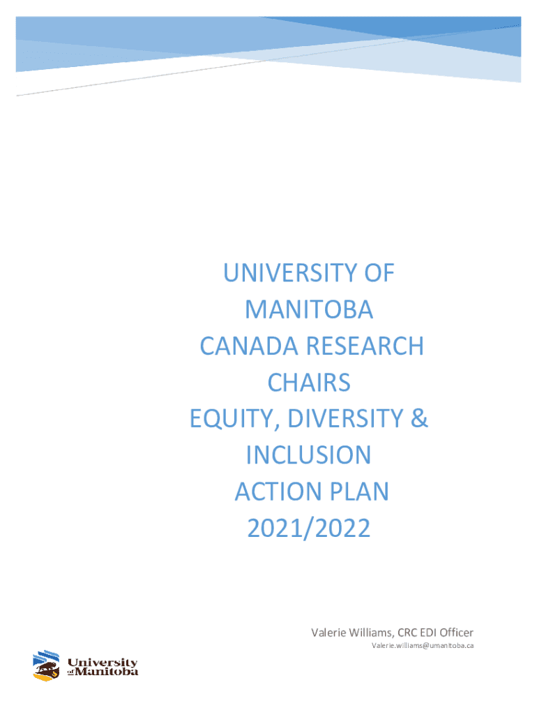 Fillable Online umanitoba.caequity-diversity-inclusionEquity, diversity and inclusion ...