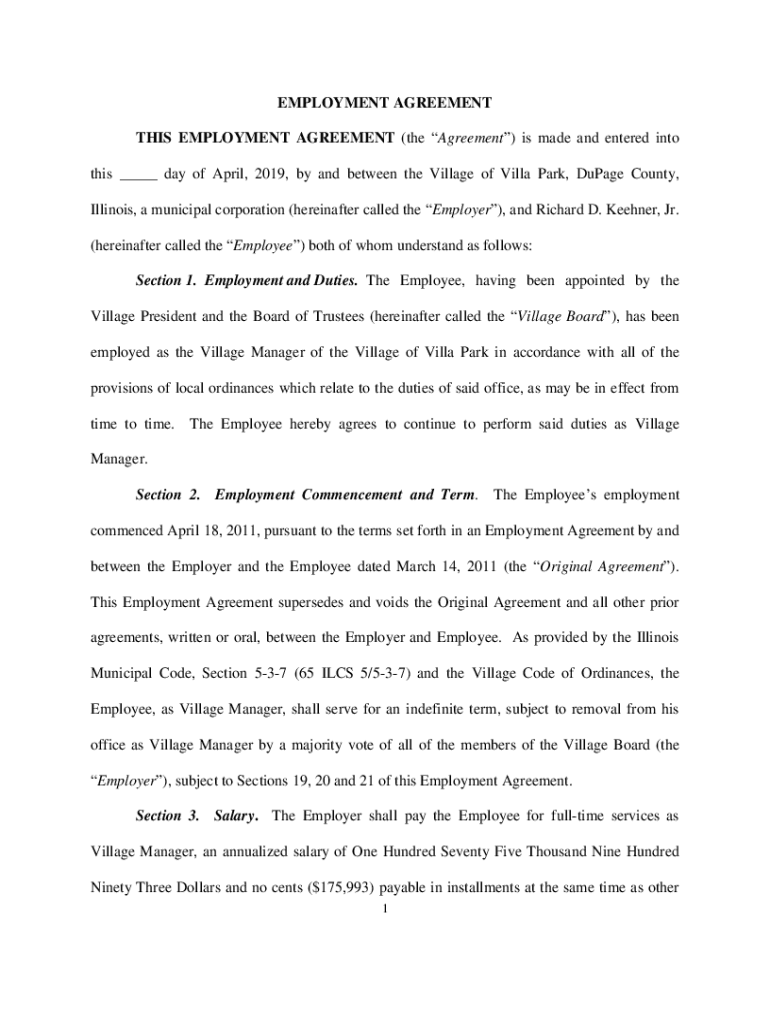 Fillable Online www.chegg.comhomework-helpquestions-andSolved Employment Agreement This ...