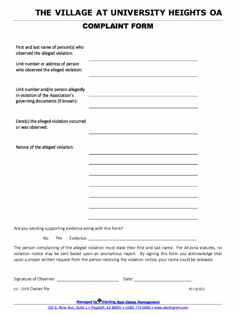 Fillable Online prelim complaint form.pdf Fax Email Print - pdfFiller
