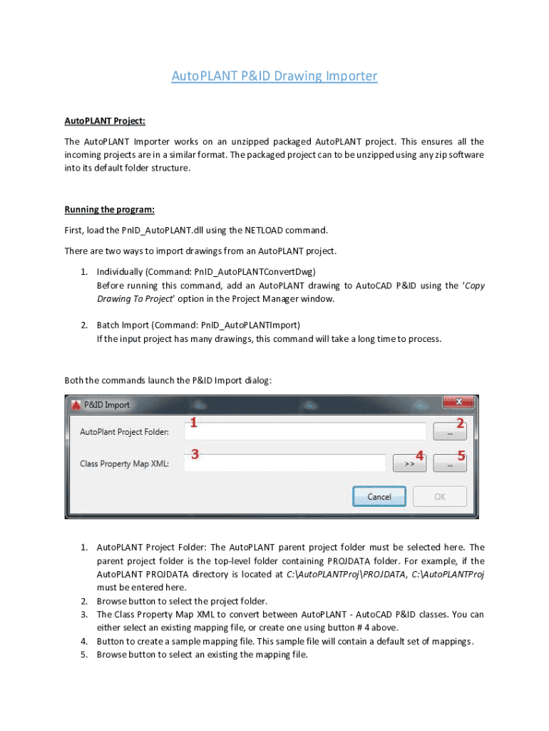 Fillable Online How to Import a Drawing File from one Project to another ... - Bentley Fax Email ...