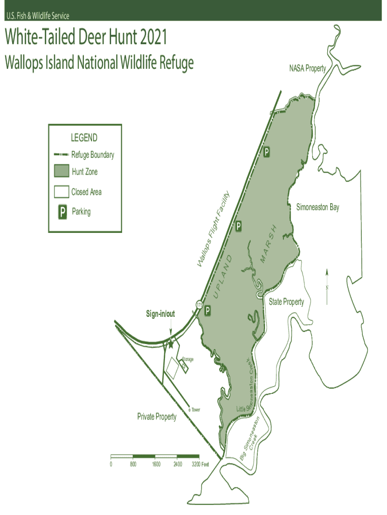 Fillable Online White-Tailed Deer Hunt 2021 - U.S. Fish and Wildlife Service Fax Email Print ...