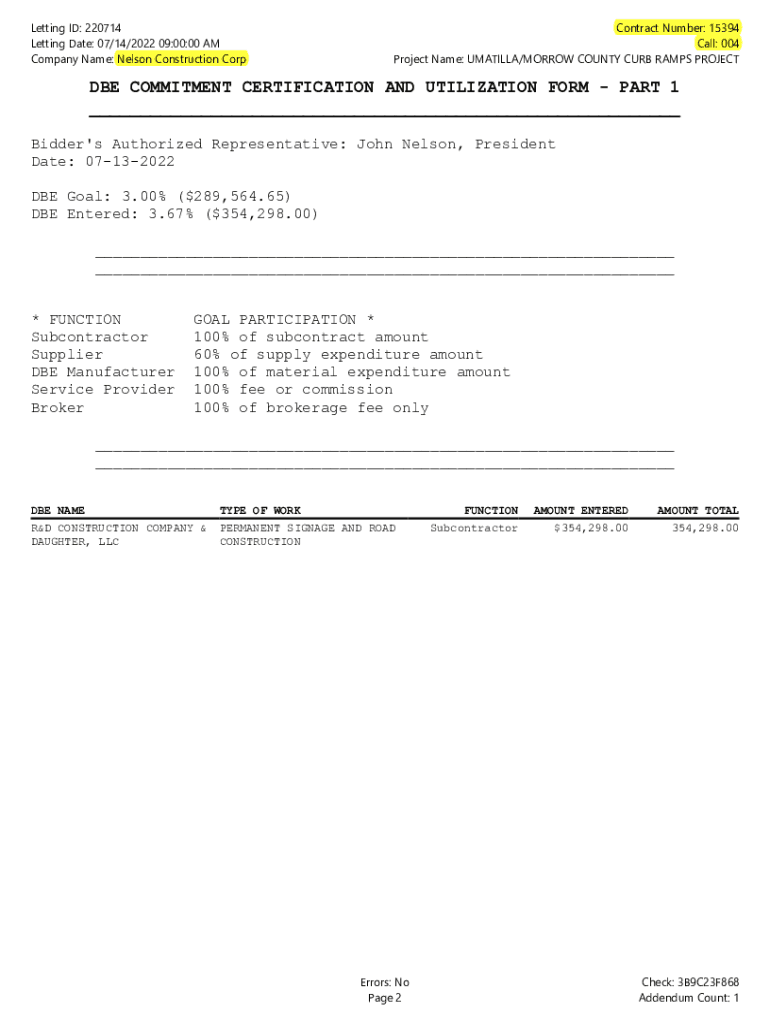 Fillable Online ODOT Users Guide to Electronic Bidding Information ... - Oregon Fax Email Print ...