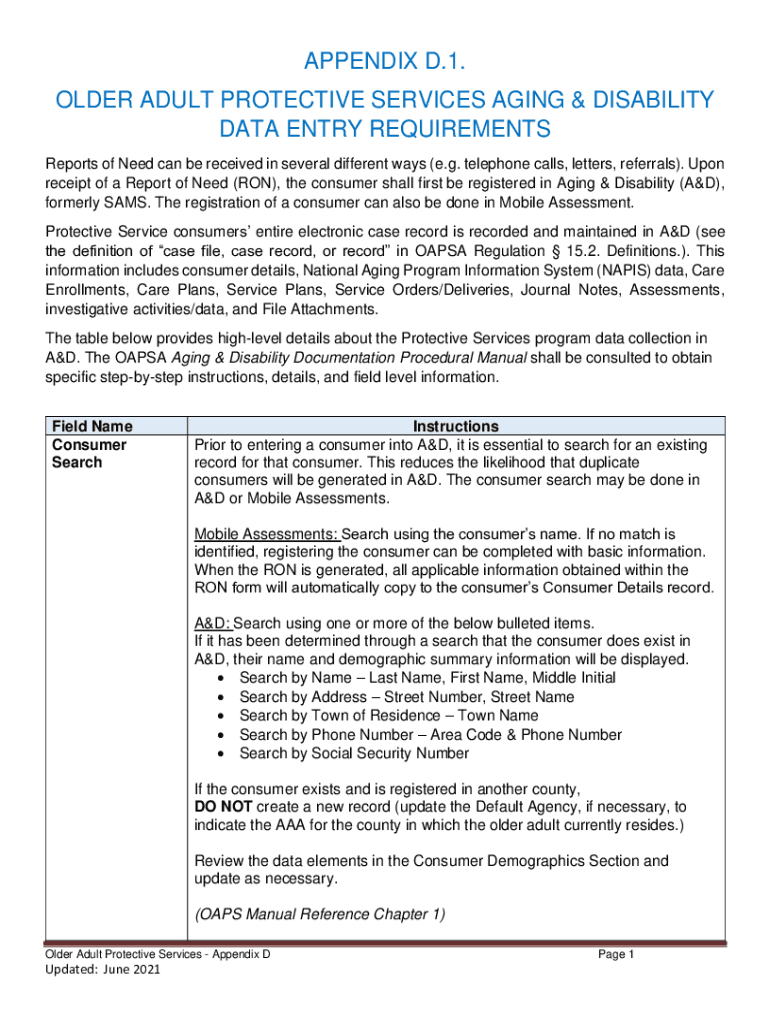 Fillable Online www.cdss.ca.govadult-protective-servicesAdult ...