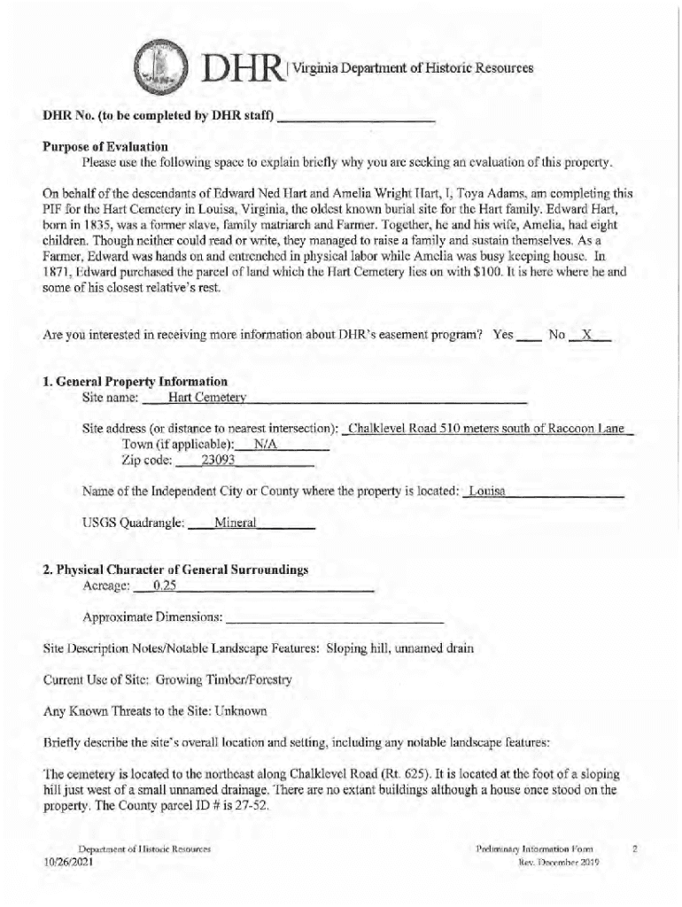 Fillable Online D I-ffi..1 Virginia Depmtment of Historic Resources Fax ...