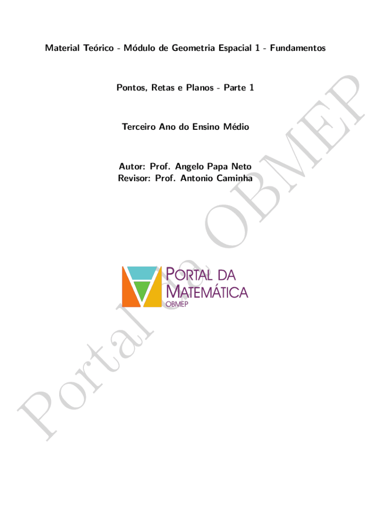Preenchível Disponível Material Teo´rico - Mo´dulo de Geometria ...
