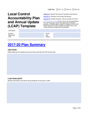 Fillable Online New LCAP Template (adopted 11/02/2016). New LCAP ...