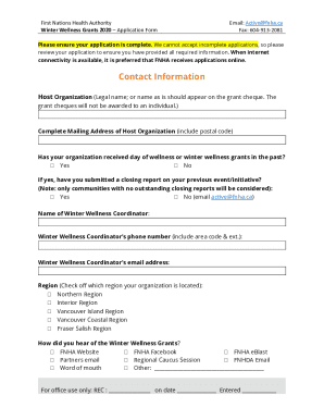 Fillable Online FNHA-2020-Winter-Wellness-Grant-Application-Form.pdf ...