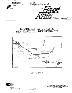 Remplissable En Ligne Audit de la mise en uvre des politiques de l'eau et de la ... Fax Email ...