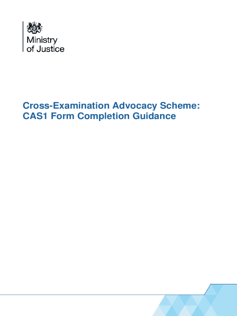 Fillable Online assets.publishing.service.gov.ukgovernmentCAS1 Form ...
