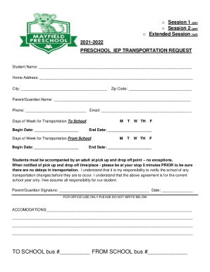 Fillable Online TO SCHOOL bus # FROM SCHOOL bus # Fax Email Print ...