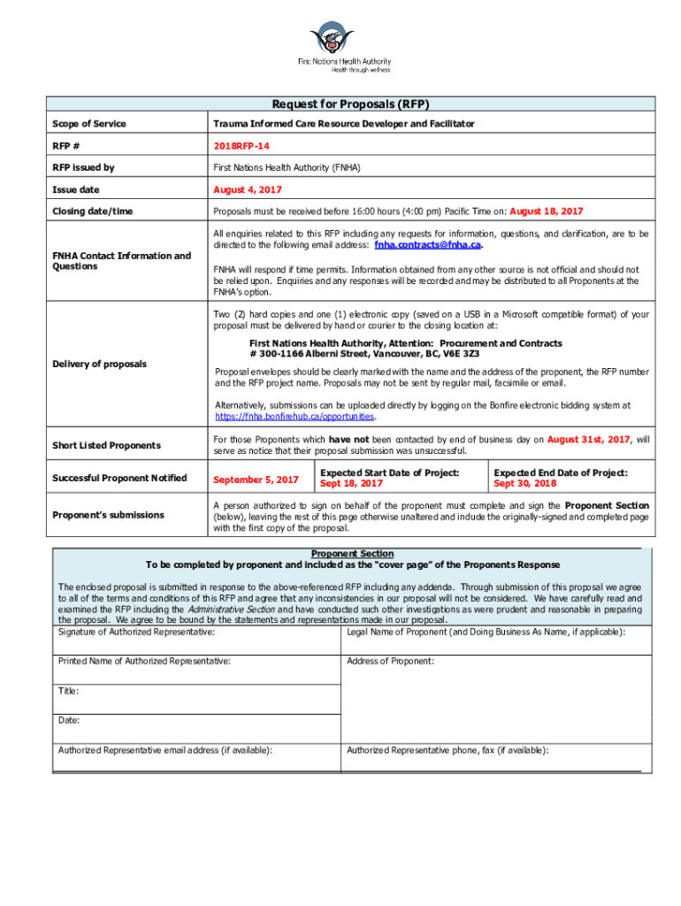 Fillable Online Trauma Informed Care and Nursing - First Nations Health ...