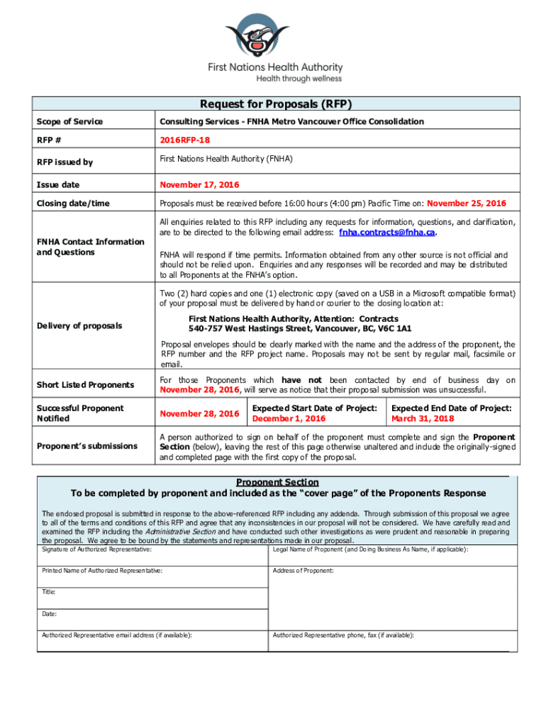 Fillable Online First Nations Health Authority - FNHA Fax Email Print ...