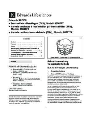 Fillable Online Edwards SAPIEN 3 Ultra Valve: Built On Proven ...