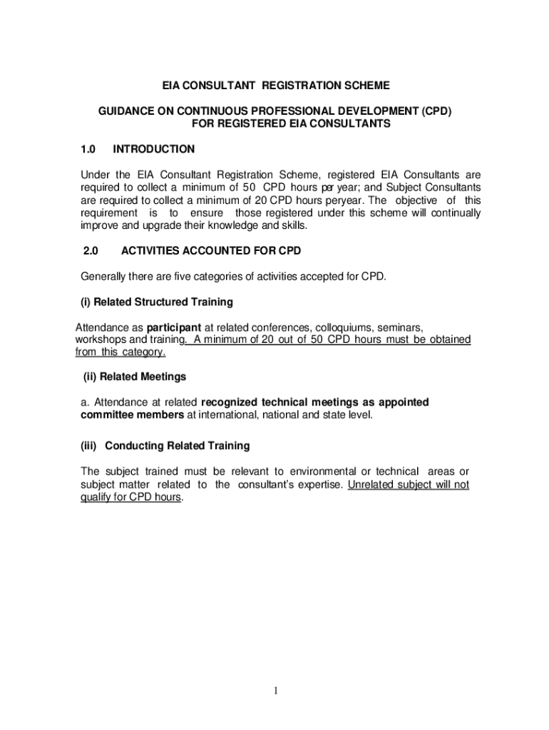 Fillable Online Guidance on CPD for Registered Auditors Fax Email Print - pdfFiller