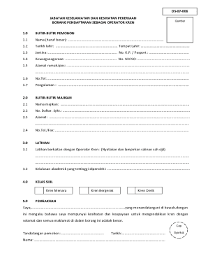 Fillable Online DS-07-006 - MyKKP Fax Email Print - pdfFiller