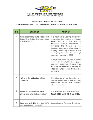 Fillable Online SSM extends compound reduction incentive under ...