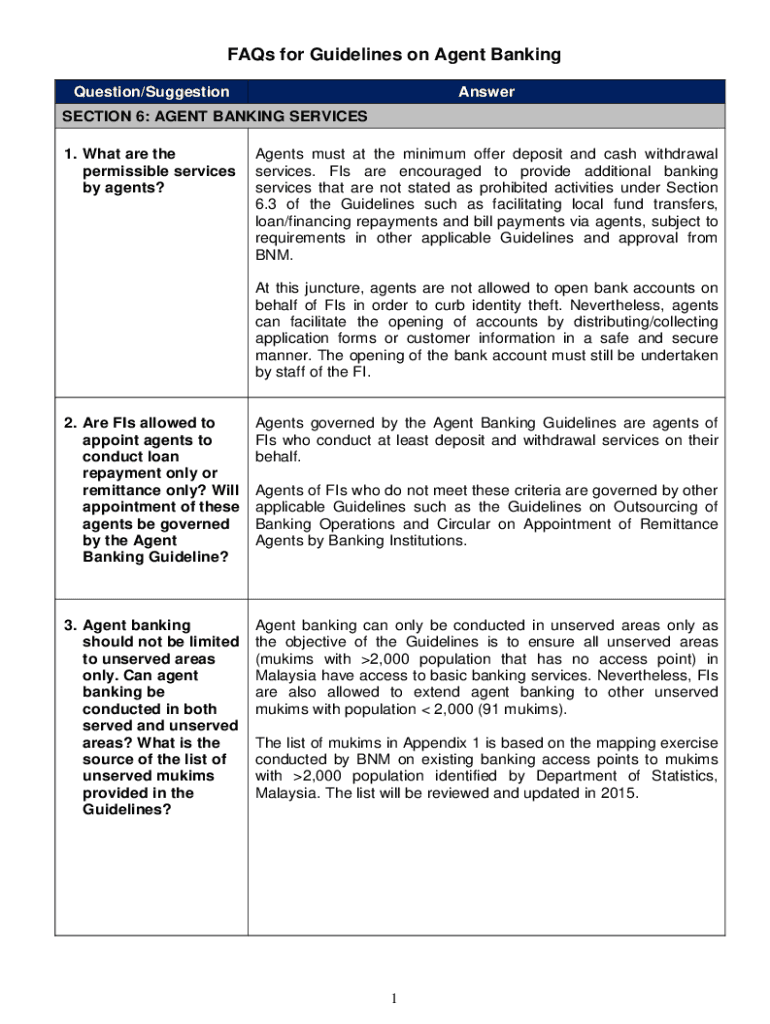 Fillable Online Regulation of Agent Banking in the Kingdom of Saudi ...