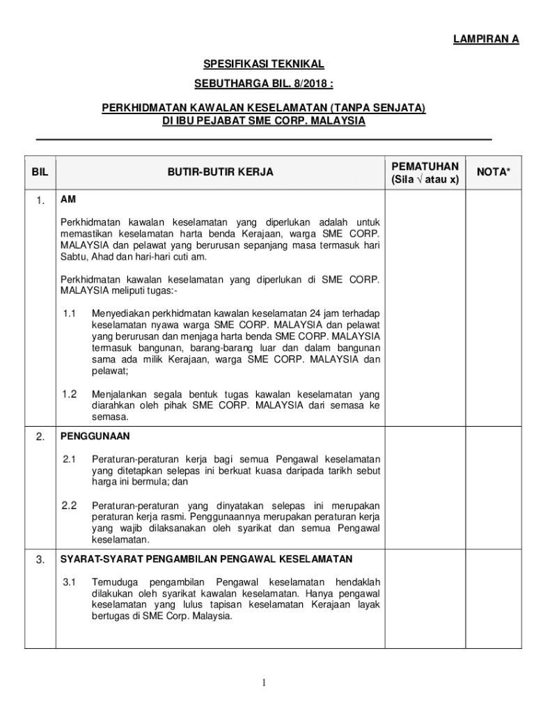 Fillable Online smecorp gov LampiranQ.pdf - SME Corporation Malaysia Fax Email Print - pdfFiller