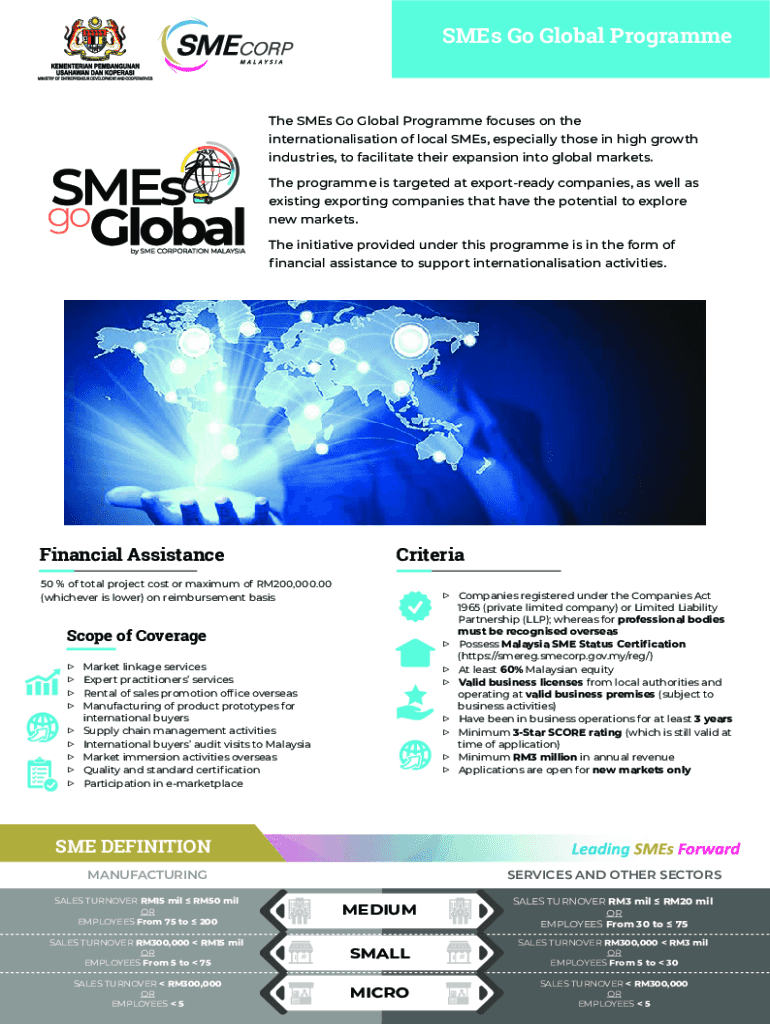 Fillable Online Global expansion of SMEs: role of global market ...