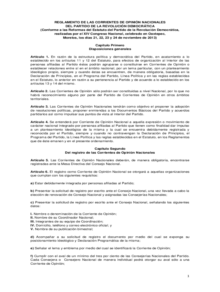 Fillable Online Colombia:Ley 130-94, sobre los partidos y movimientos ...