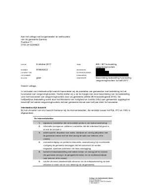 Invulbaar Online standaard brief - provincie Utrecht Faxnummer Email ...