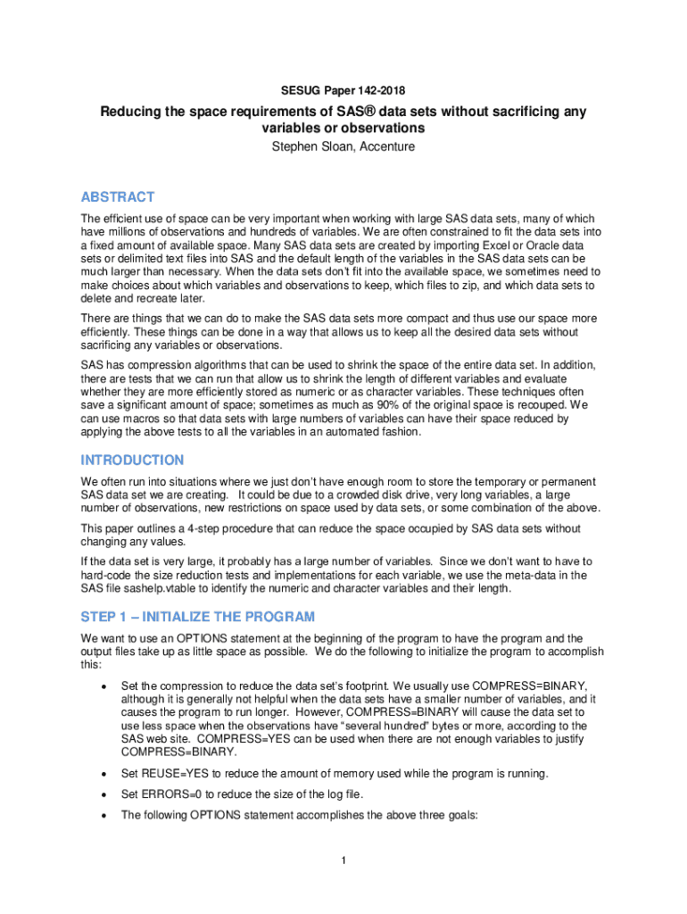Fillable Online Statements: WHERE Statement - 9.2 - SASStatements ...
