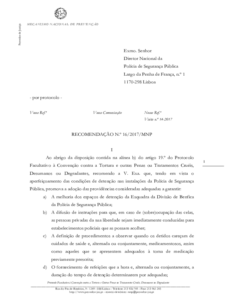 Preenchível Disponível Exmo. Senhor Diretor Nacional da Polcia de ...
