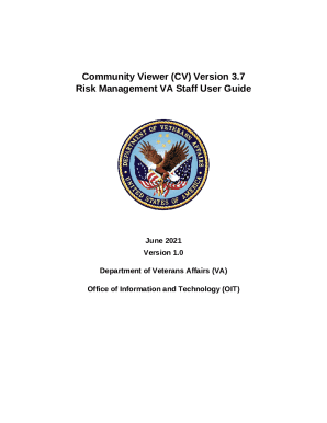 www.va.govcv37rmvastaffuserguideCommunity Viewer (CV) Version 3.7 Risk ...