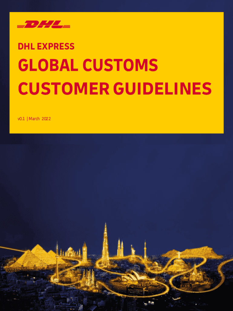 Fillable Online Customs Services, DHL Express International ...