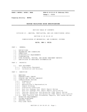 Fillable Online UFGS 31 23 00.00 20 Excavation and Fill - Whole ...