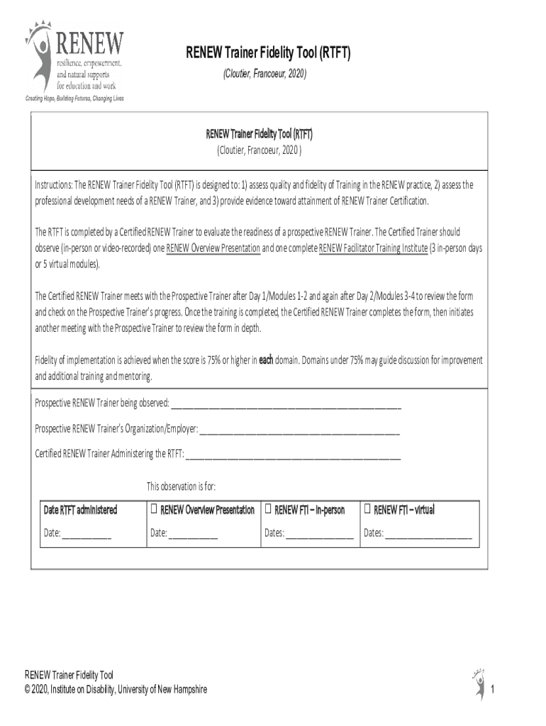 Fillable Online www.schoolmentalhealth.orgmediaSOMRENEW Integrity Tool ...