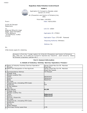 Fillable Online www.kspcb.karnataka.gov.inapplication-formsApplication ...